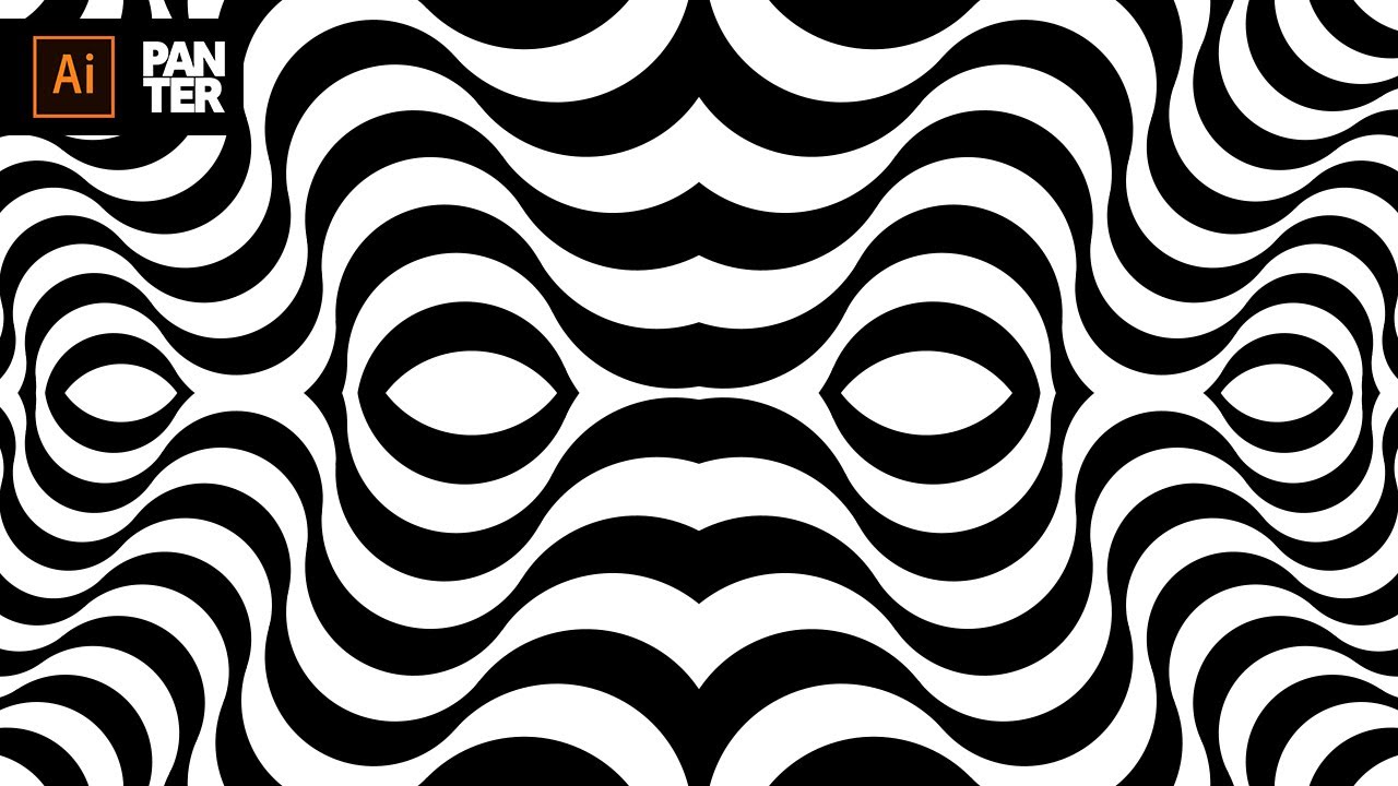 Optical Illusion in Illustrator - YouTube