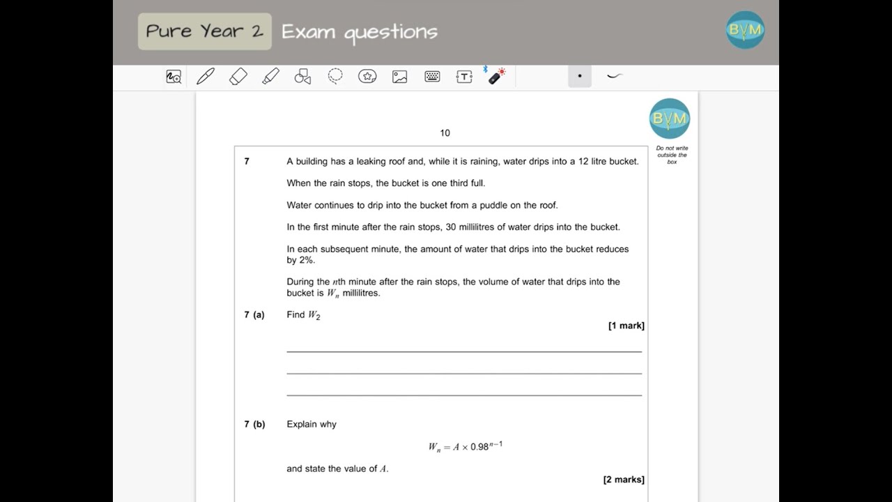 A-Level November 2021 Question 7 Paper 3 AQA - YouTube