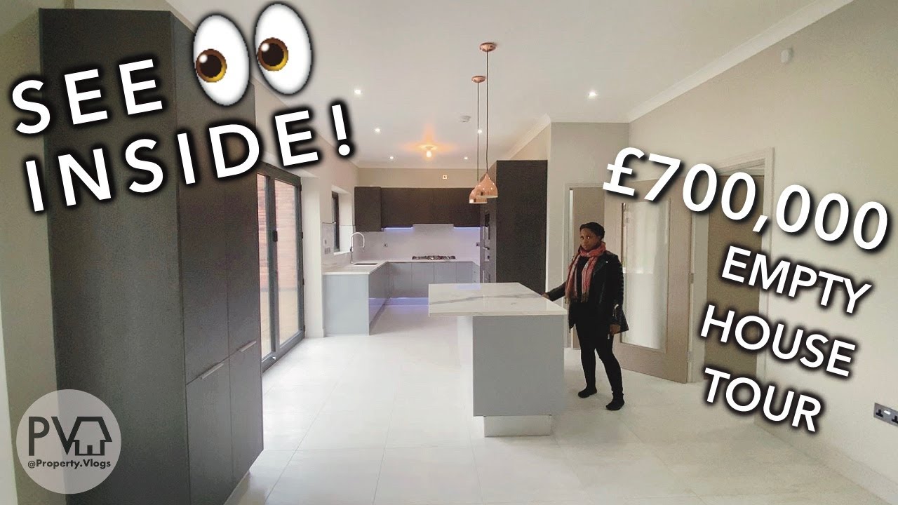 Touring a £700K Empty NEW Build | Full Empty UK House Tour | Property ...