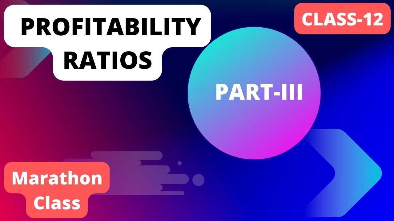Ratioanalysis Part3 Accountingratios Basicsformulamaking 2660