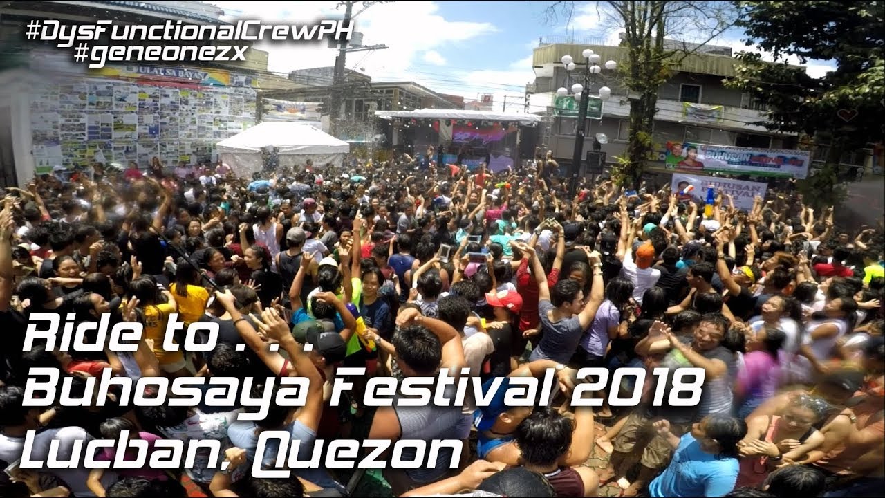 G1ZX: Buhosaya/Buhusan Festival 2018 Lucban Quezon + Ride with Mrs Jmac ...