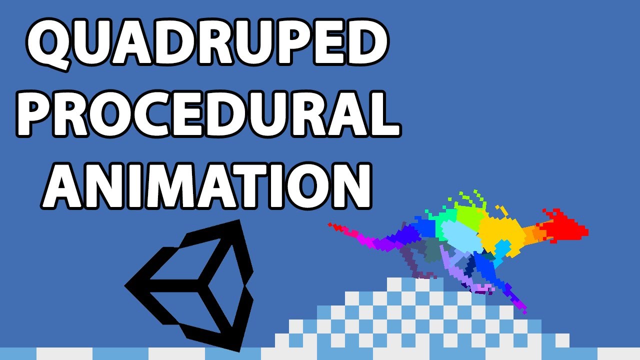 Quadruped Procedural Orgnanic Animation - YouTube