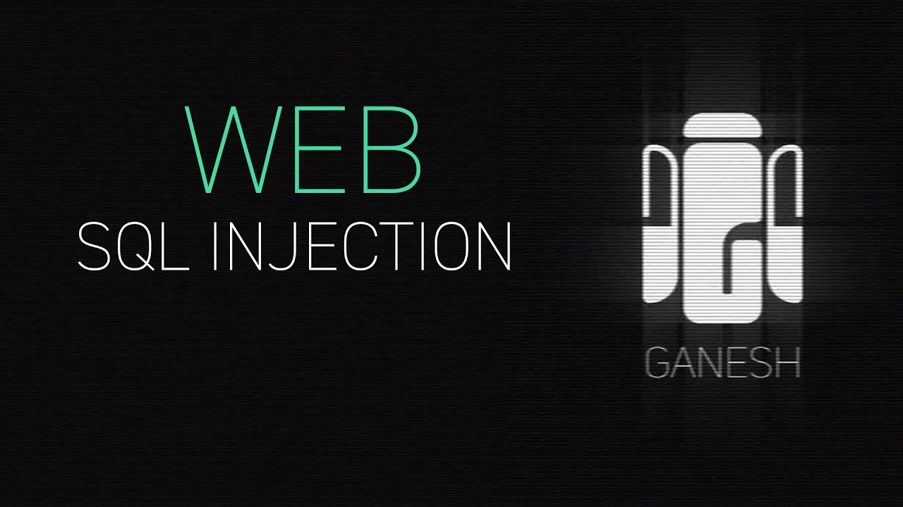 Ping 2021: Aula 0x2D - SQL Injection - YouTube