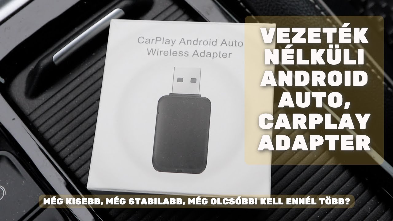 Wireless Android Auto CarPlay adapter - YouTube