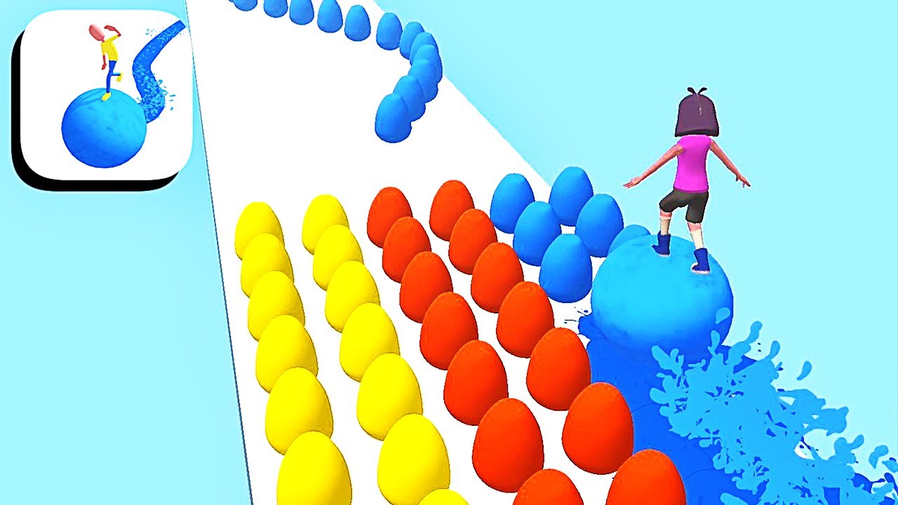 Splash Runner - All Levels Gameplay Android,ios (Part 5) - YouTube