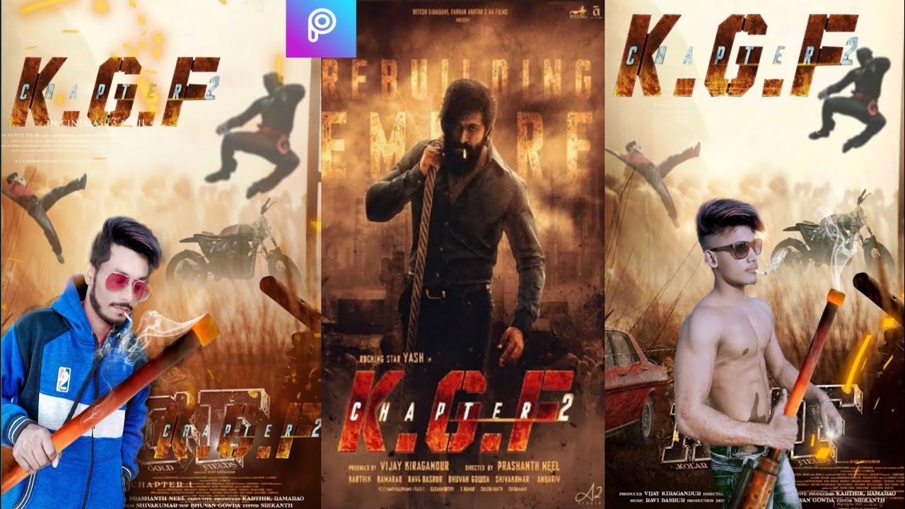 KGF chapter 2 Movie poster Editing 2021 - YouTube