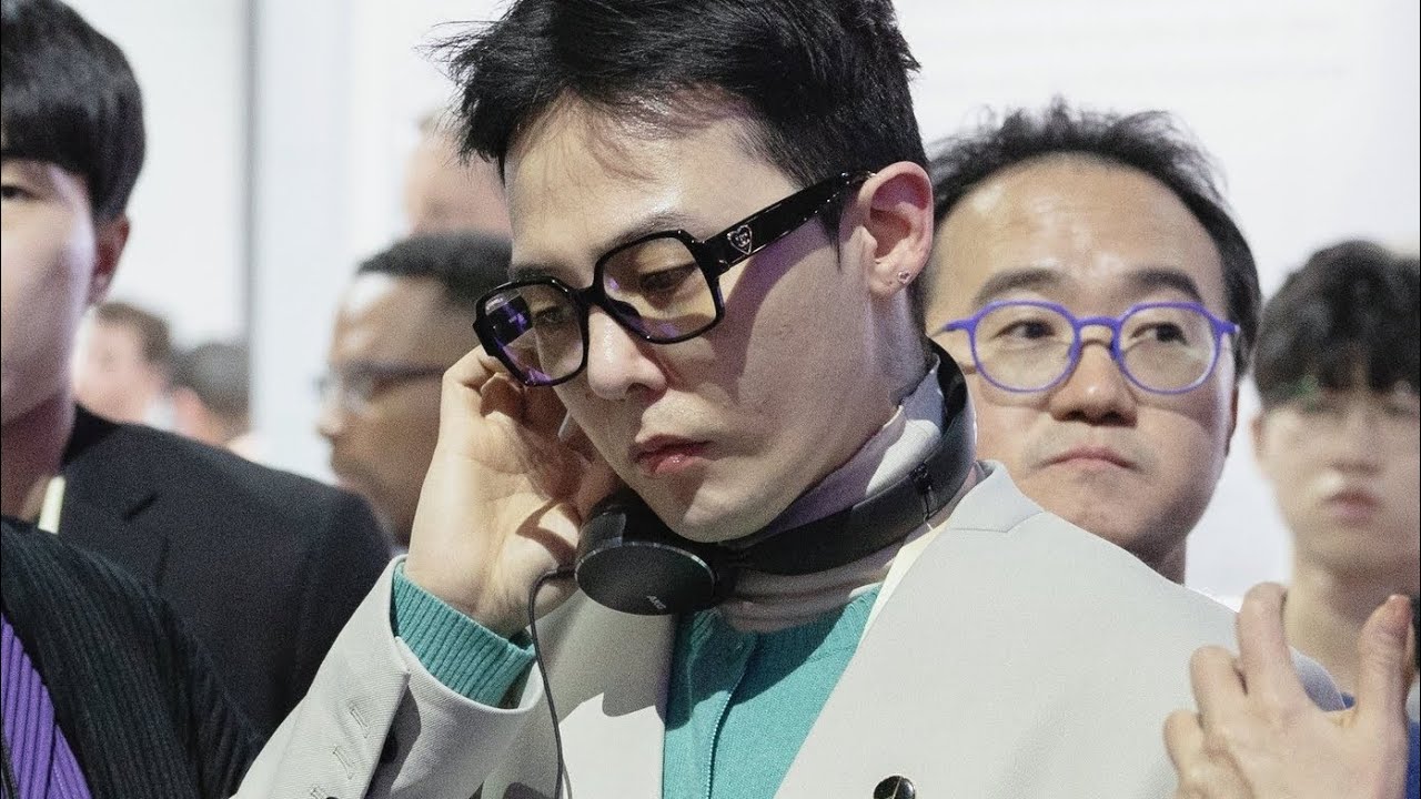 G-Dragon at CES 2024 in Las Vegas - YouTube