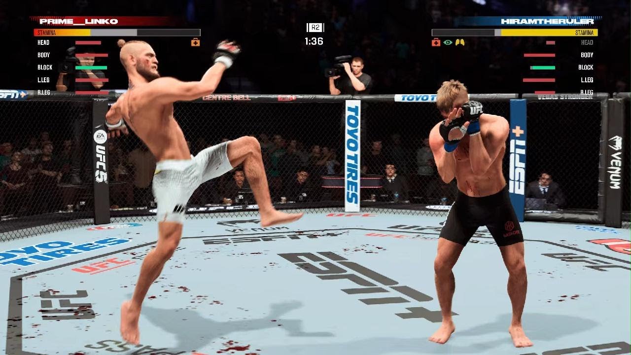 Mcgregor front kick ko - YouTube