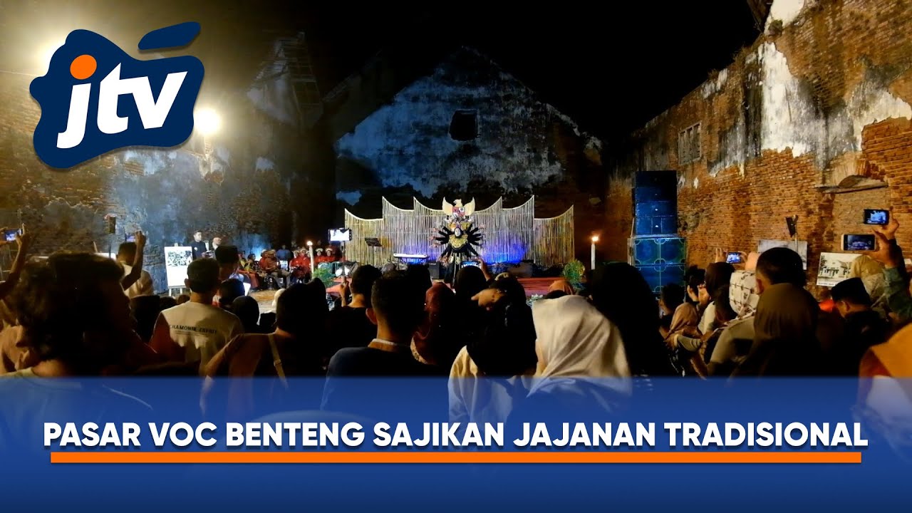 PASAR BENTENG VOC MAYANGAN SAJIKAN JAJANAN TRADISIONAL - YouTube