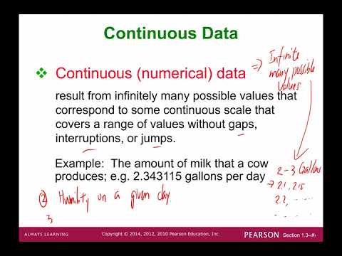 Chapter 1 Introduction to Statistics Part 2 - YouTube
