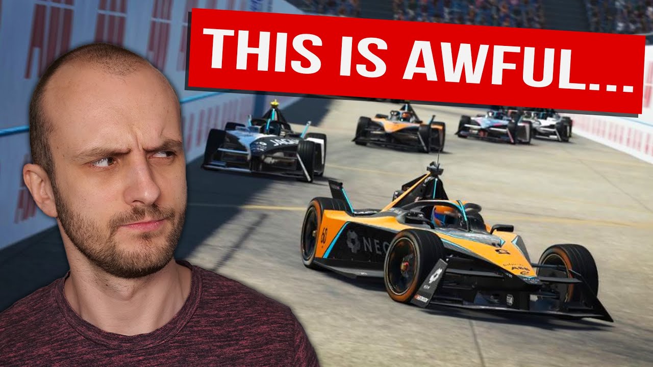 I Tried The New Formula E Game... I Wish I Hadn't - YouTube