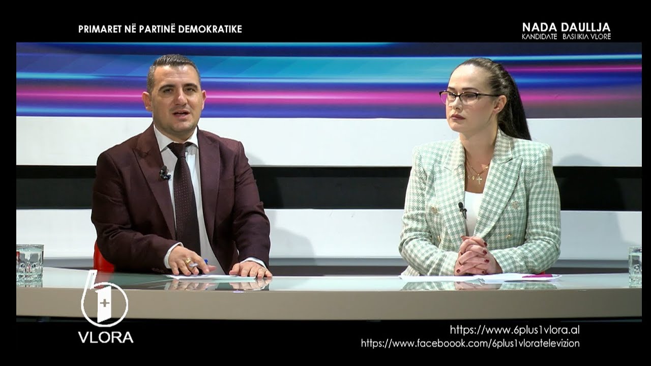 BISEDE NE STUDIO - NADA DAULLJA, KANDIDATE PER PRIMARET E PD - YouTube