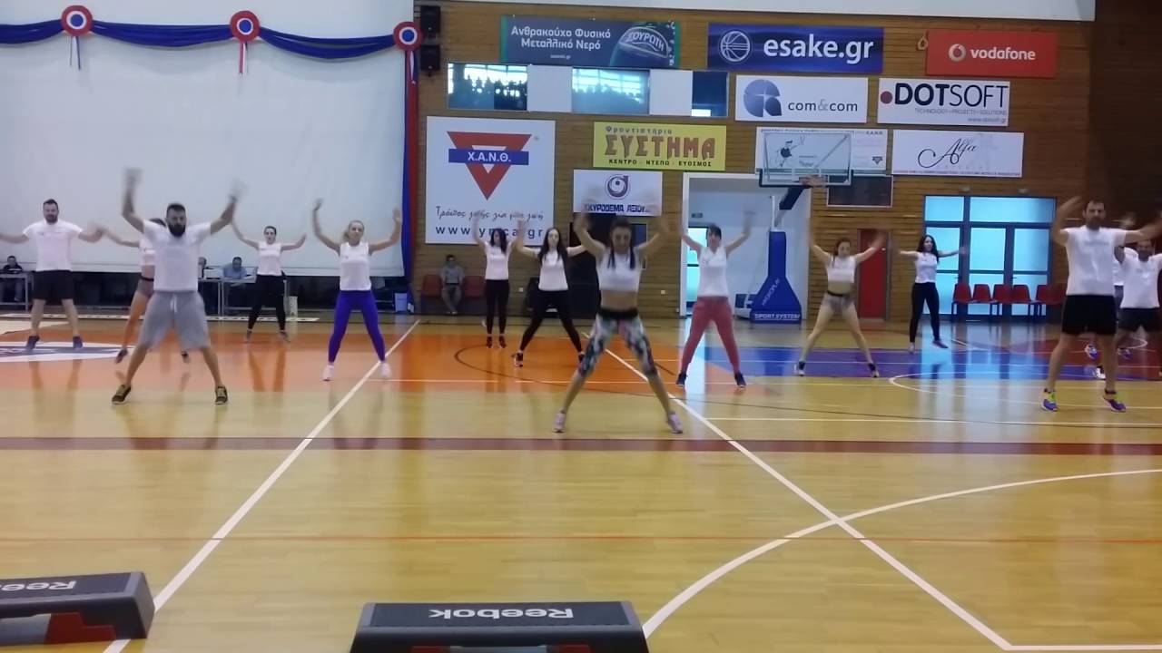 Functional step & fight show by sporting power rangers - YouTube