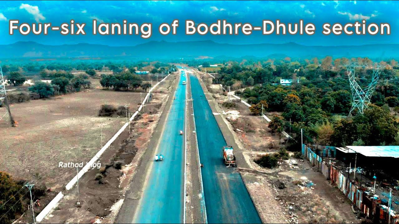 Chalisgaon-Bodhare widening work progress l Four-Six Laning Of Bodhre ...