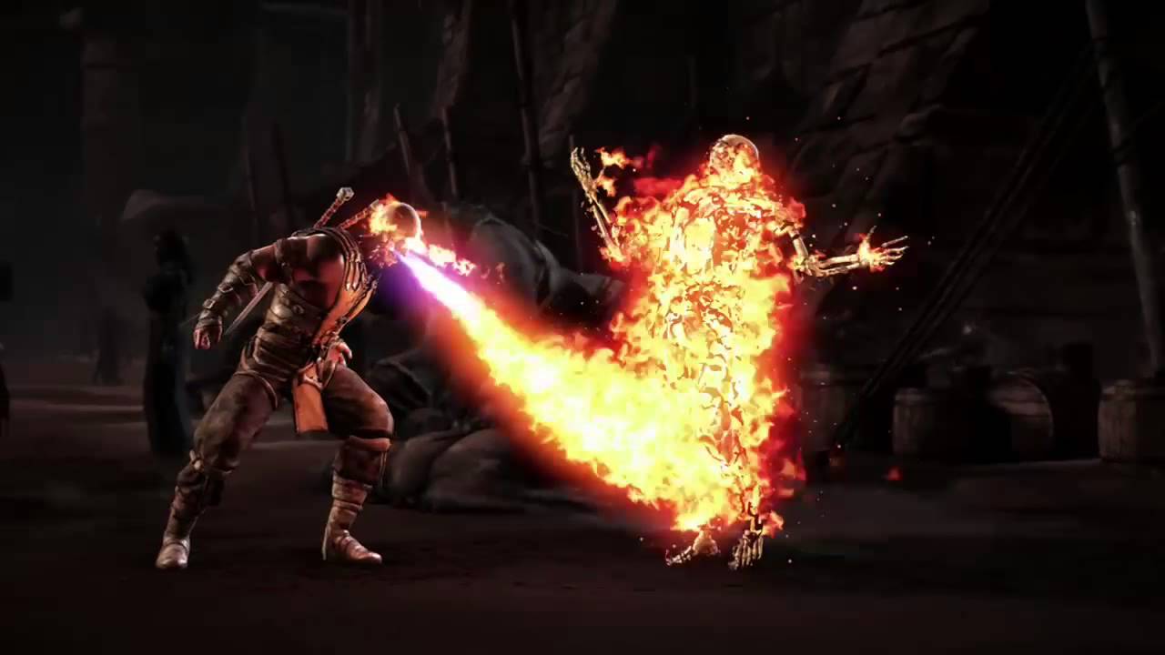 Mortal Kombat X - Scorpion Klassic "Toasty" Fatality!! - YouTube