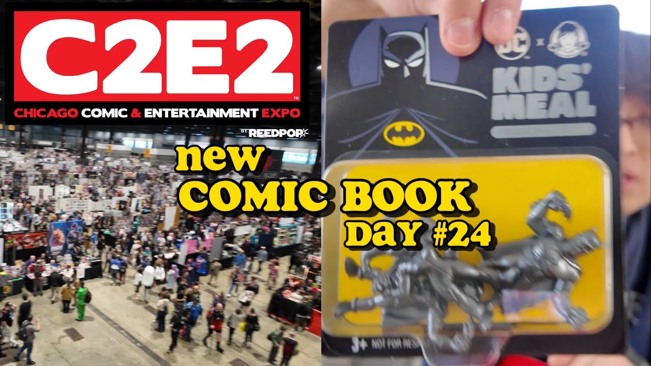MY C2E2 2025 + Wendy's x DC Comics Package?? | New Comic Book Day #24 ...
