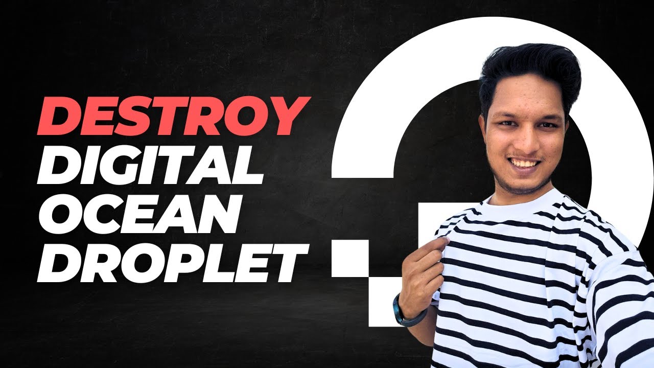 How to destroy Digital Ocean Droplet - YouTube