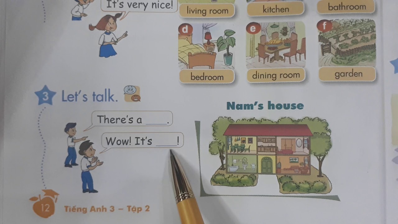 tiếng Anh lớp 3 Unit 12 lesson 1 - YouTube