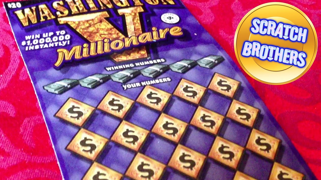 $20 Scratch - Another Washington Millionaire V Win! - YouTube