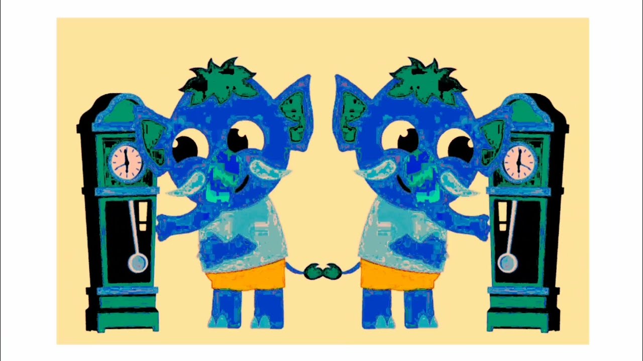 HICKORY DICKORY DOCK+COLOR EFFECT||A MAMMOTH BREAK THE CLOCK - YouTube