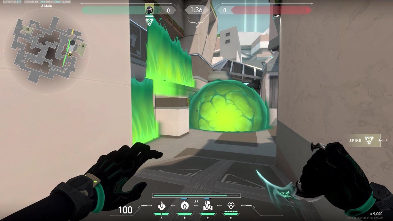 Another way to use Viper's wall on Split map - YouTube