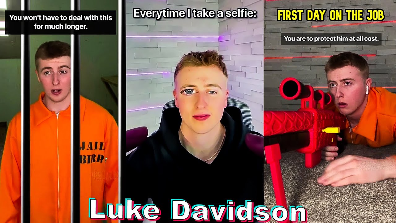*2 HOURS* LUKE DAVIDSON TikTok Compilation #5 | Funny Luke Davidson ...