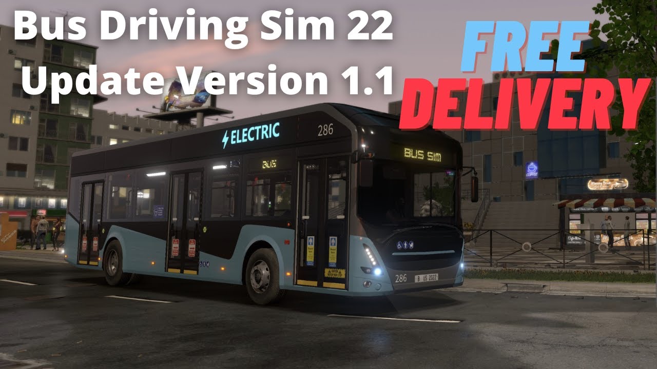 Bus Driving Sim 22 Electric Bus Gameplay - YouTube