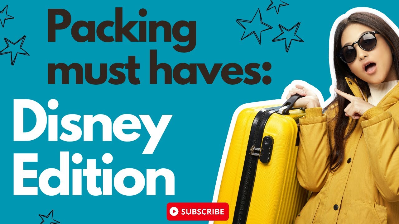 Disney Travel Packing Must Haves - YouTube