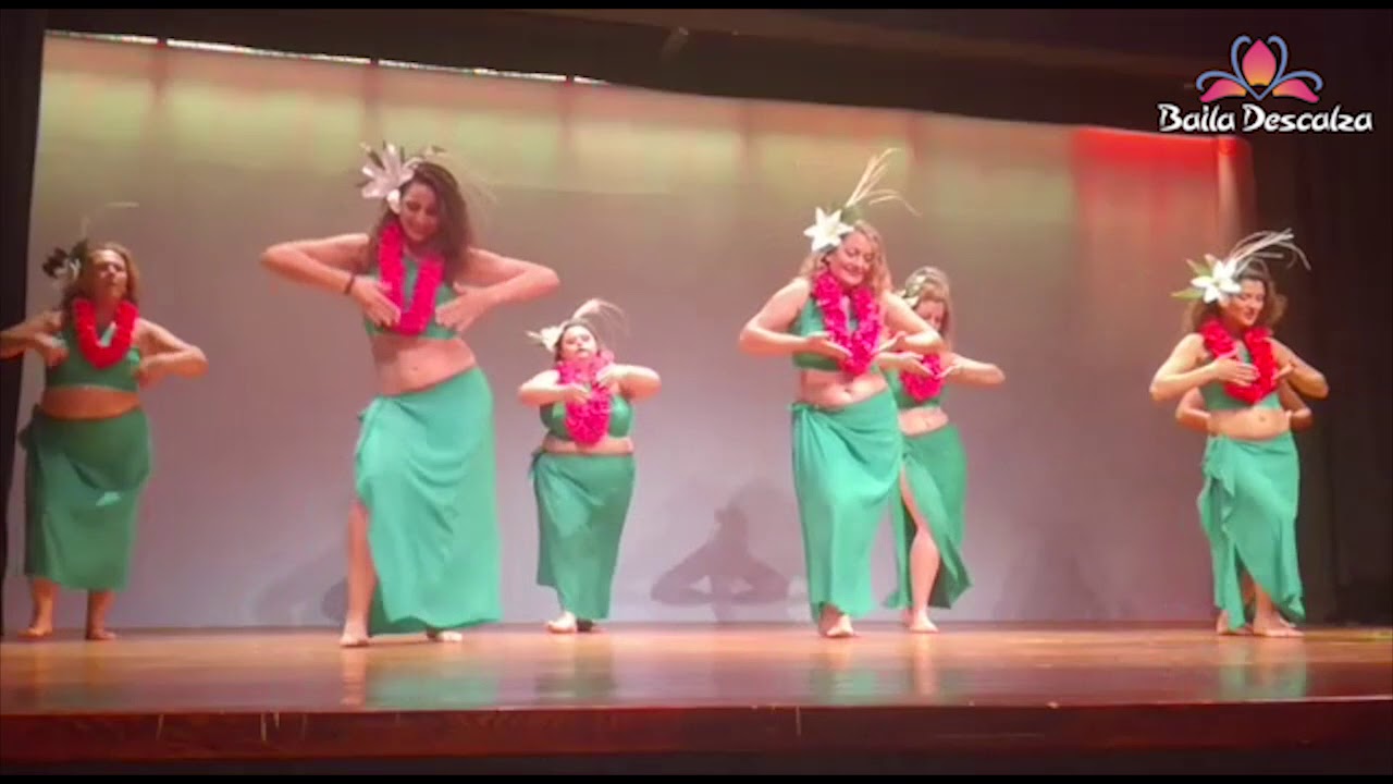 Alumnas Ori Tahiti, aparima Te pua noa - YouTube