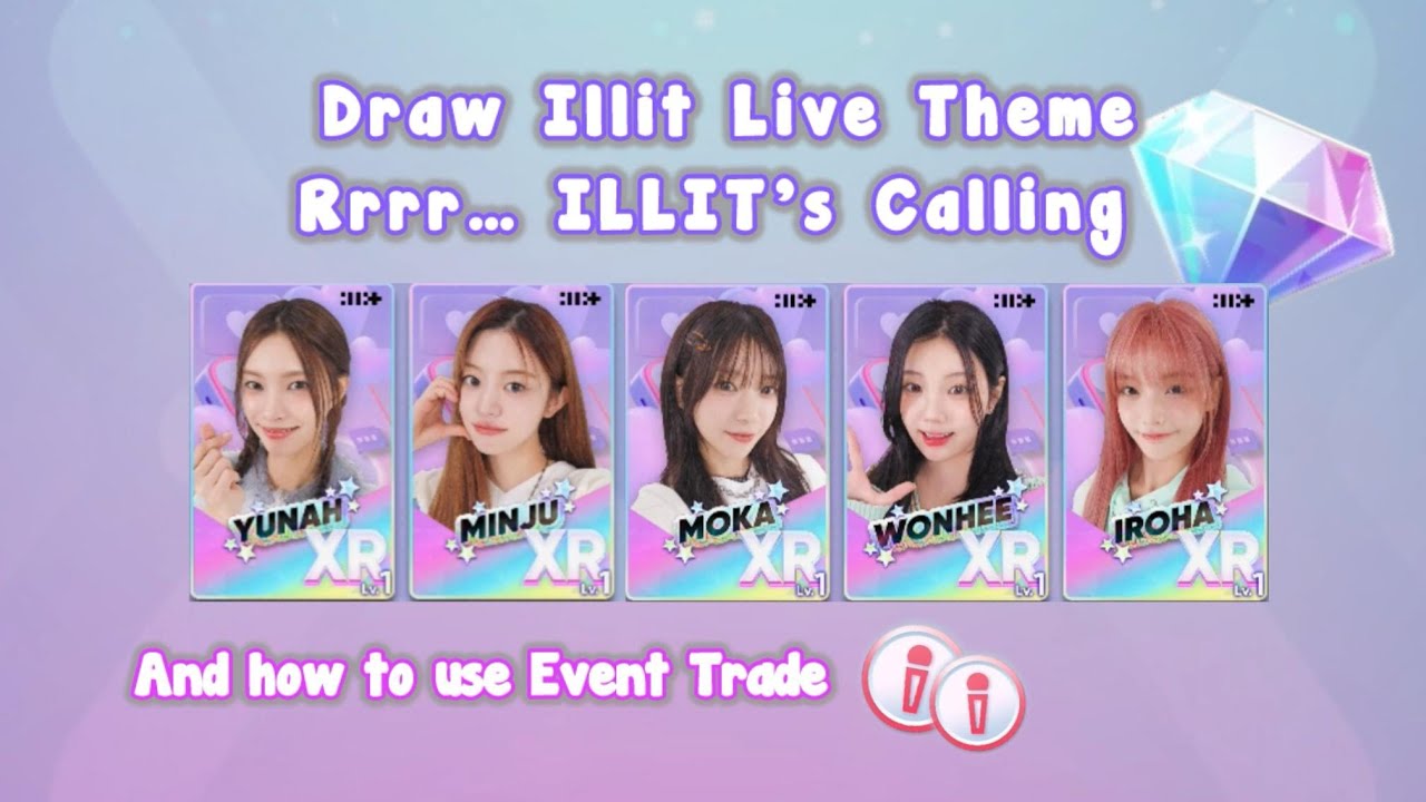 [Rhythm Hive] Rrrr... ILLIT's Calling 📞 Live Theme Cards Draw and ...
