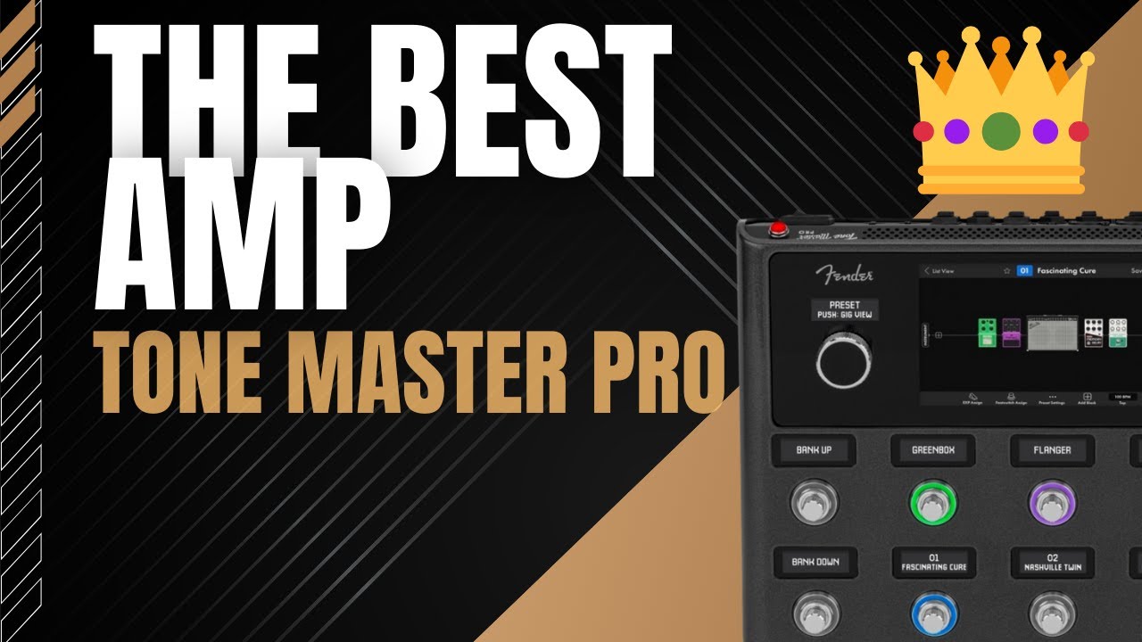 This is the best amp in Fender's Tone Master Pro - YouTube