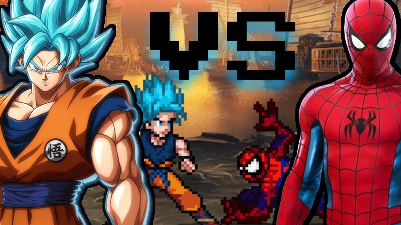 Goku Vs Spider-Man - MUGEN - YouTube
