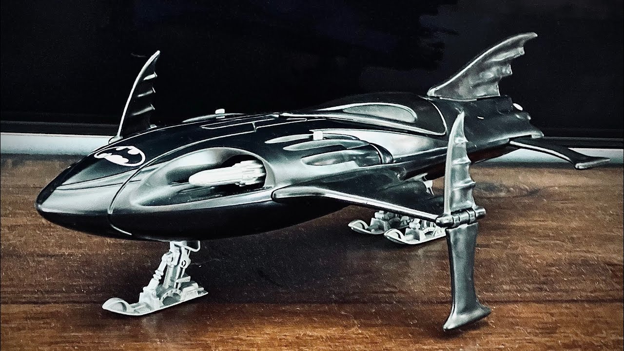 1992 Batman Returns BatSkiboat by Kenner Toys - YouTube
