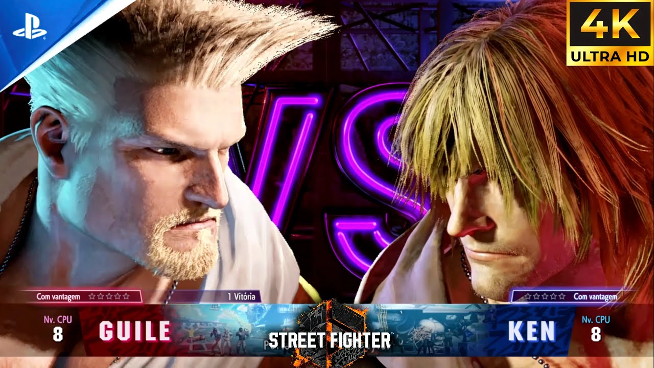 Street Fighter 6 Guile vs Ken Gameplay (4K Ultra HD) - YouTube