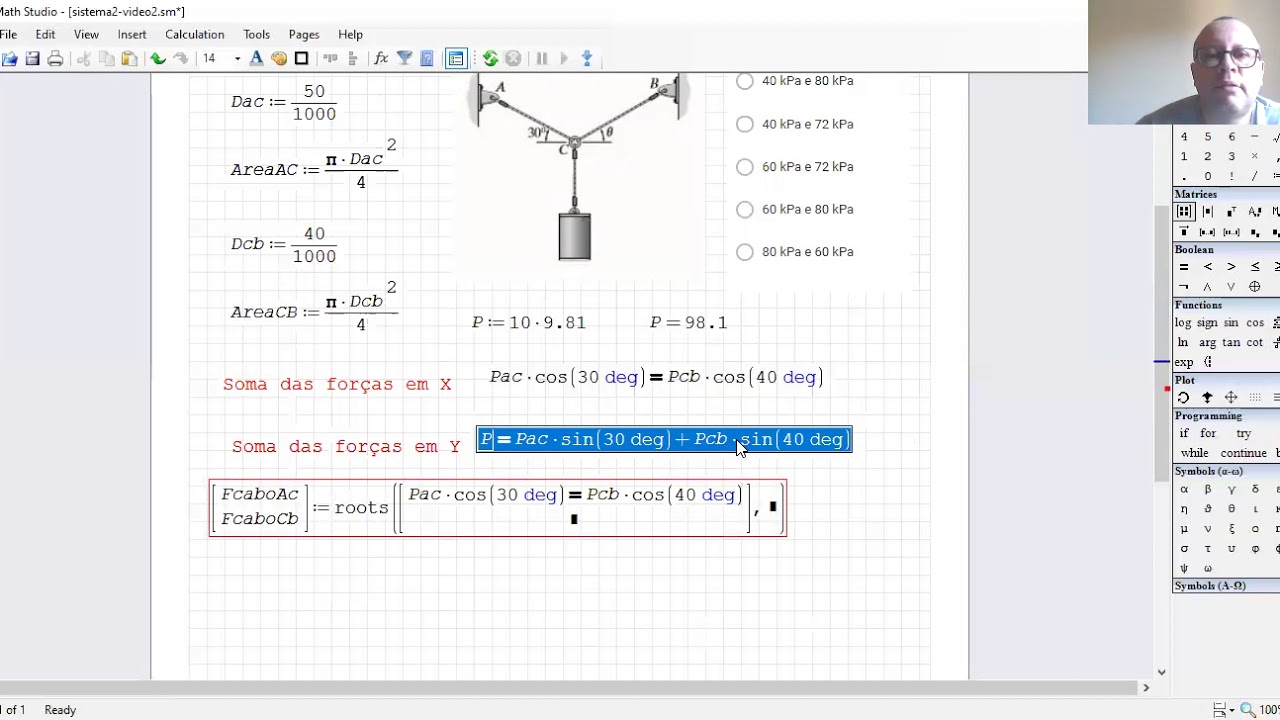 Exercício 8 - Curso Básico - Smath Studio com exemplos da Engenharia Civil - - YouTube