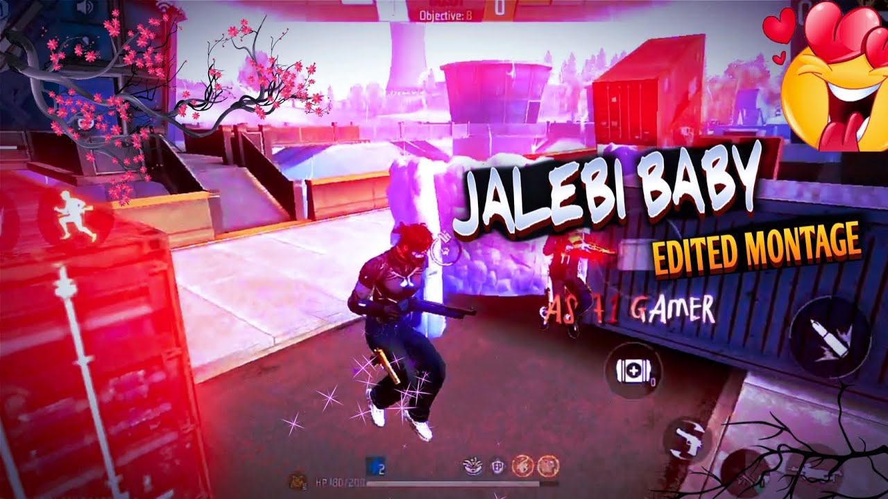 Jalebi Baby Song Free Fire Montage 💕| Free Fire Song | Free Fire Status ...