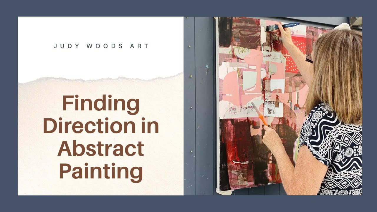 The Process of Creating an Abstract Painting - YouTube