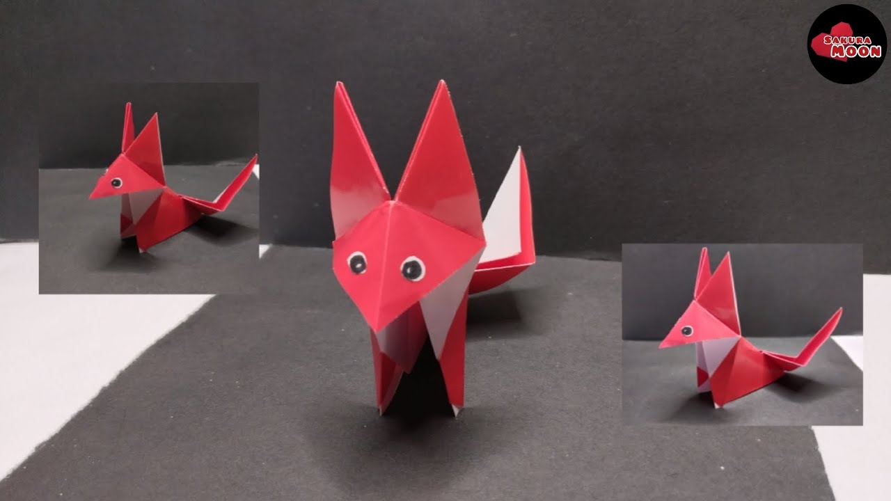 How to Fold a Fox | Origami Fox | Paper Fox | Origami Paper Animal ...