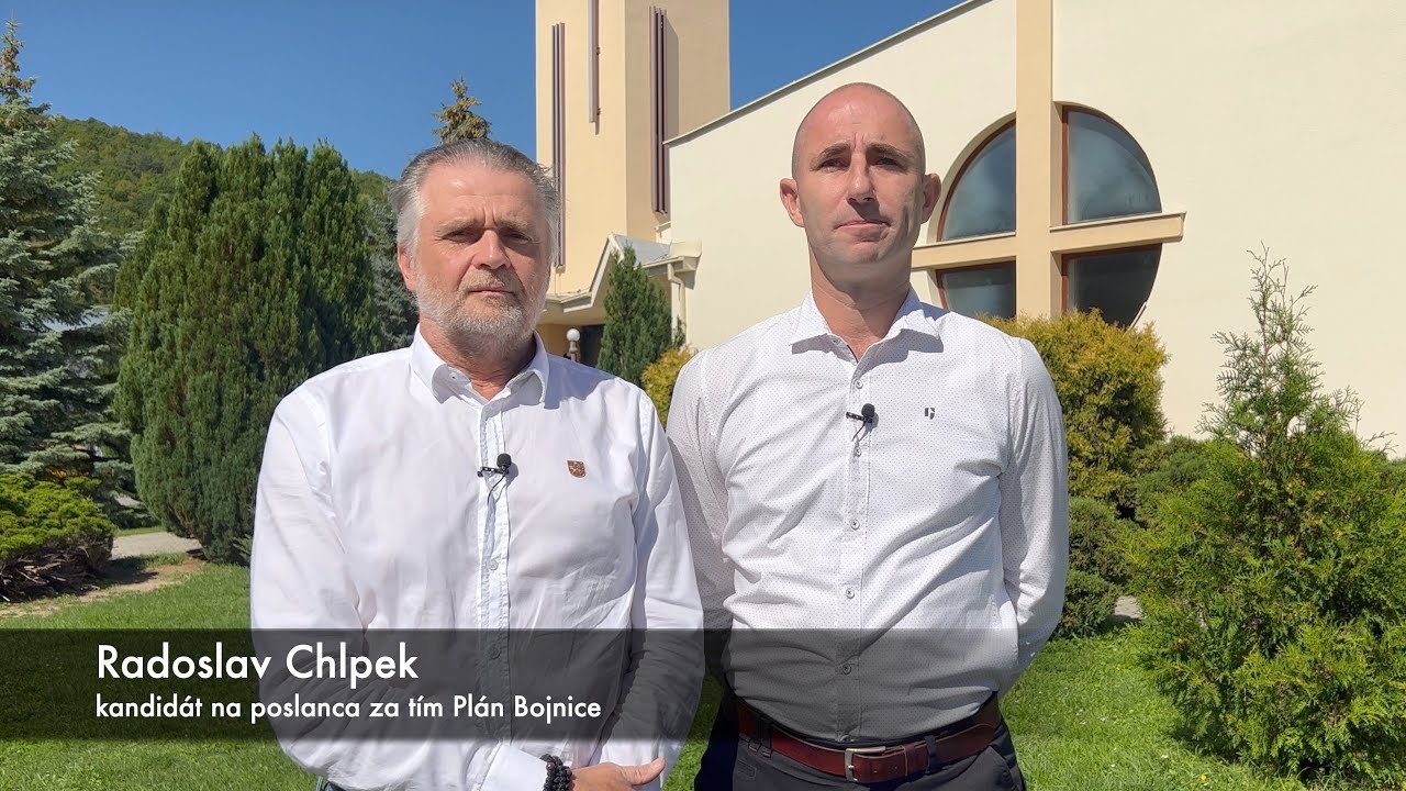 Radoslav Chlpek - kandidát na poslanca za tím Plán Bojnice - YouTube
