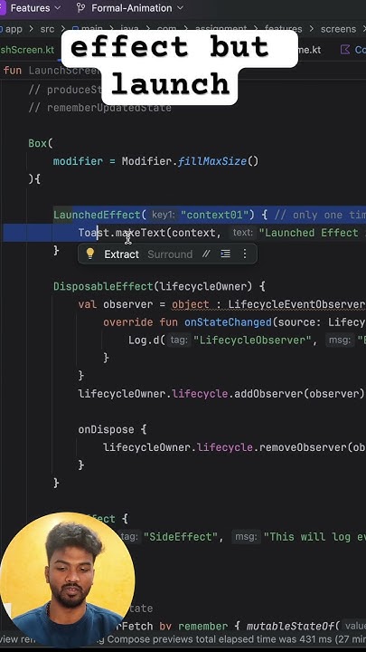 Side Effects in Jetpack Compose android #android #coding #kotlin #shorts #short - YouTube
