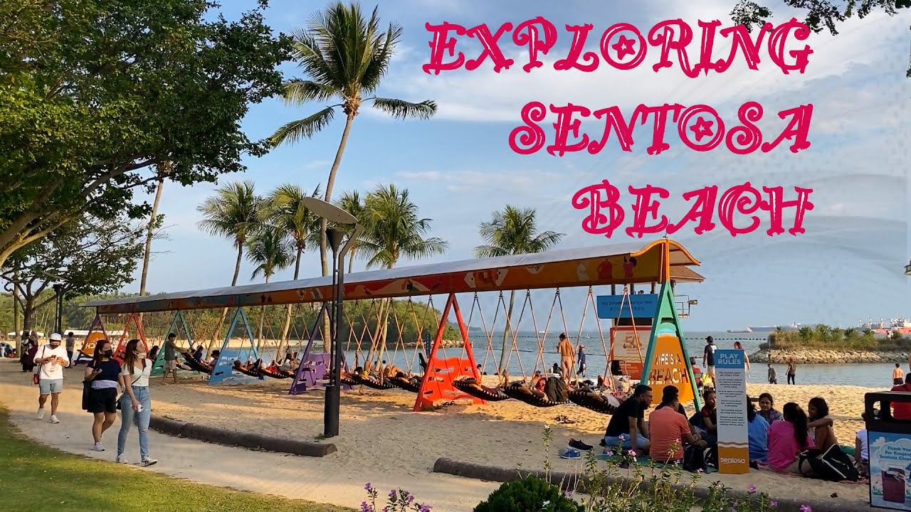 Sentosa Singapore | The Best Place To Take A Happy Tram Ride - YouTube