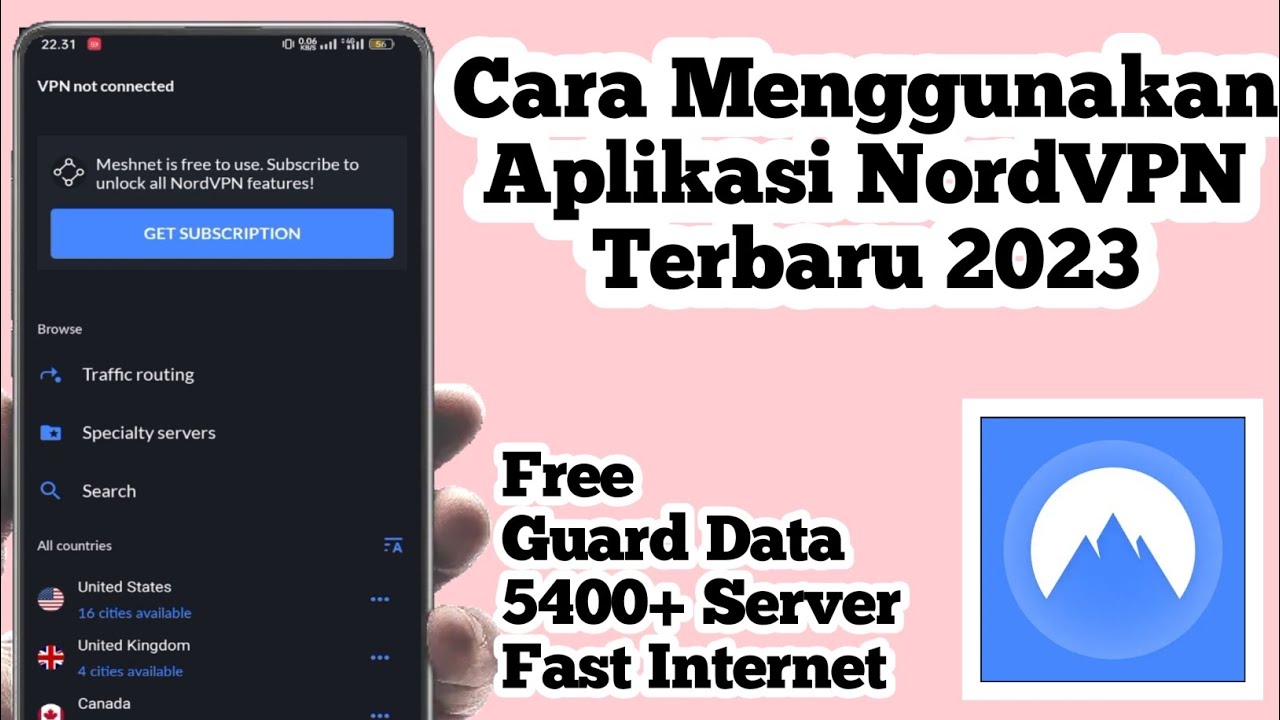Cara Menggunakan Aplikasi NordVPN | How To Use NordVPN App - YouTube
