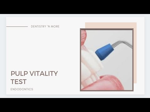 PULP VITALITY TESTS - YouTube