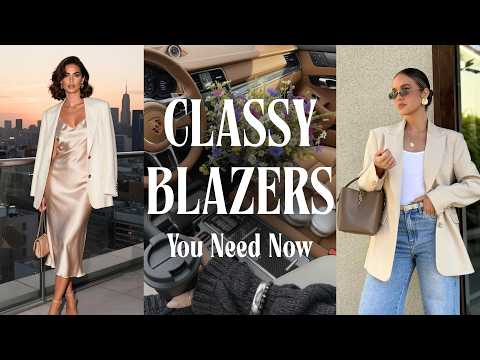 7 Elegant Blazer Styles That Elevate Any Outfit