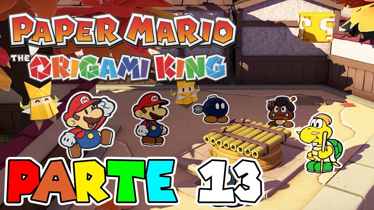 ¡UN KOOPA ANCIANO EN EL PARQUE TEMÁTICO SAMURAI! | PARTE #13 | PAPER ...