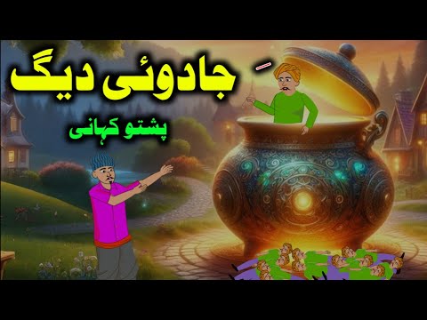 Magical Pot | جادوئی دیگ | Pashto Cartoon Kahani 2025 | Gul Cartoons ...