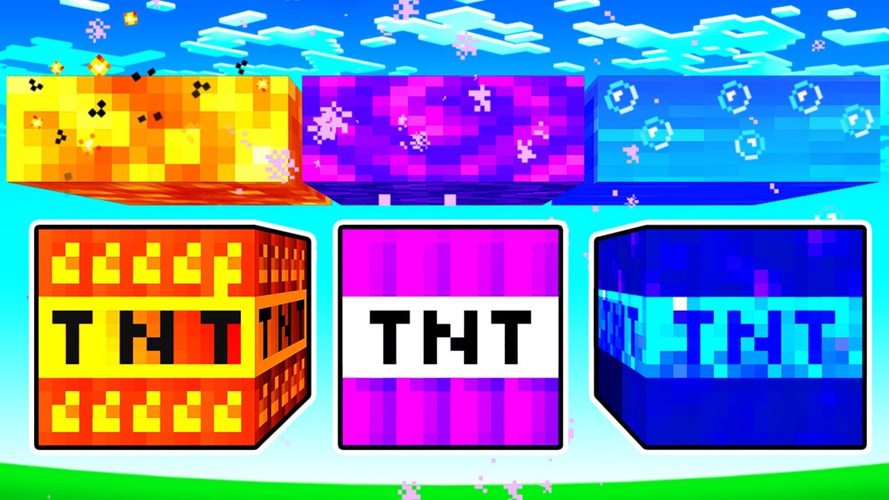 These TNT Blocks DESTROY ANY WORLD In 2 SECONDS! - YouTube