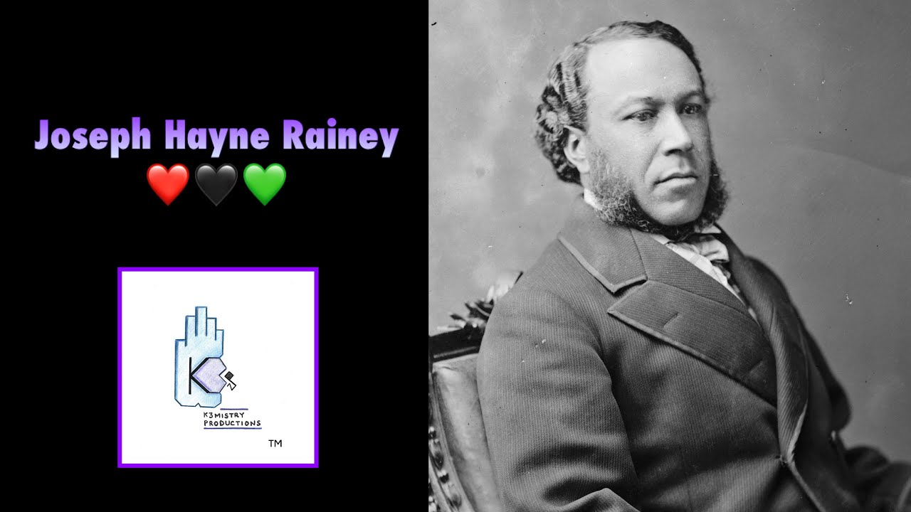 Black History Month: Joseph Hayne Rainey ️🖤💚 - YouTube
