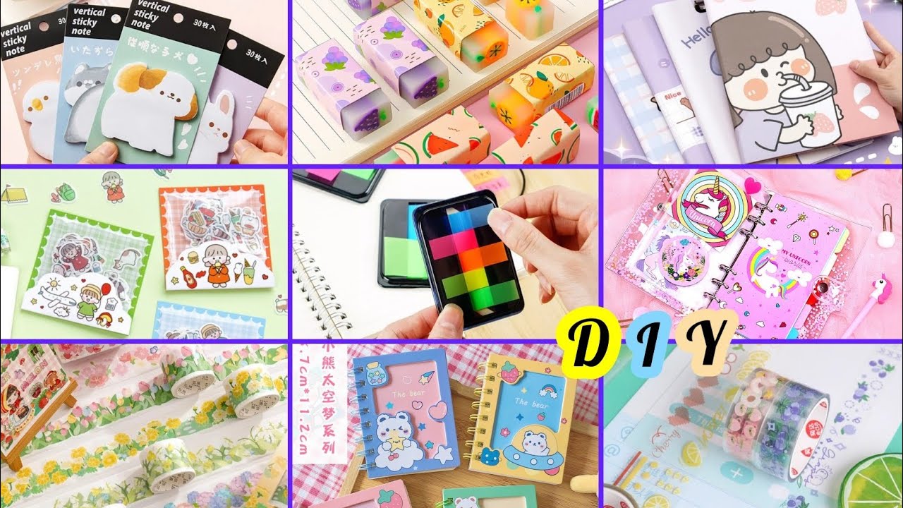 10 DIY Miniature Crafts Idea / Easy CraftIdeas / school craft ...