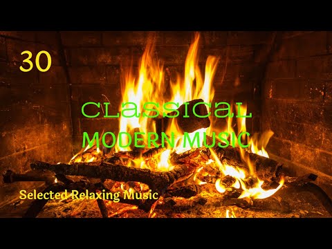 Щоб зняти Напругу і Розслабитися, Камін, Заспокійлива Музика🎶💖 Music for Stress Relief, Fireplace